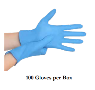 NIT103-XL BluZen Extra-Strength Nitrile Gloves, 4.72mil, PF, Blue, X-L ...
