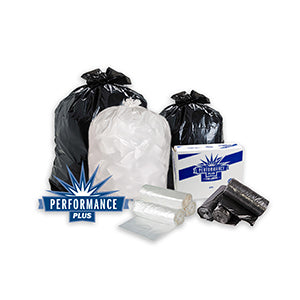 PL3339XHW-200 Performance Plus 33x39 .84 Mil White 33 gal LLDPE Interl ...